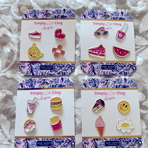 Simply Southern | Shoes | New Simply Southern Clog Croc Charms 6 Charms ...